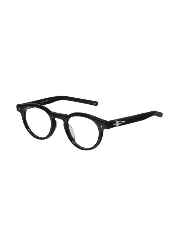 Gentle Monster Ron 01 Eyeglasses - Black | Editorialist