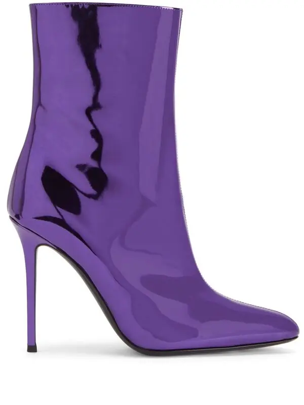 GIUSEPPE ZANOTTI 105mm Brytta Boots - Purple