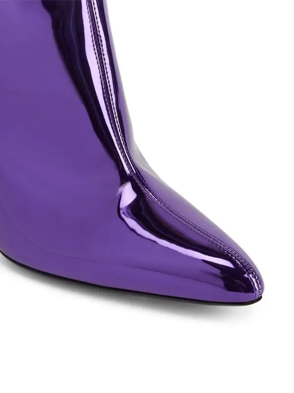 GIUSEPPE ZANOTTI 105mm Brytta Boots - Purple