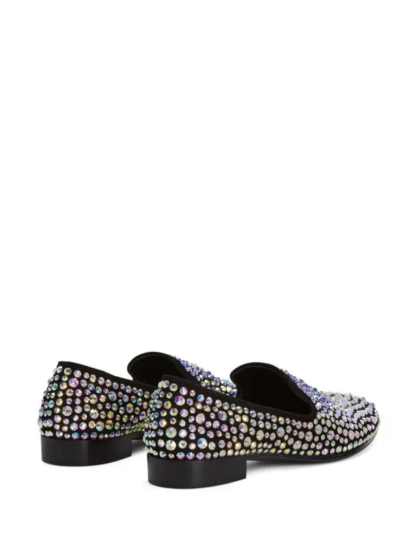 GIUSEPPE ZANOTTI Marvin Caleido Loafers - Black