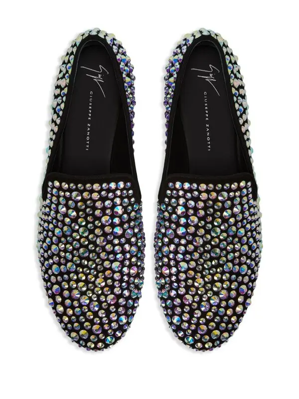 GIUSEPPE ZANOTTI Marvin Caleido Loafers - Black