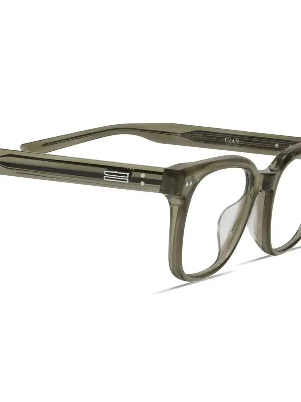 GENTLE MONSTER Evan Kc1 Square-frame Eyeglasses - Neutrals