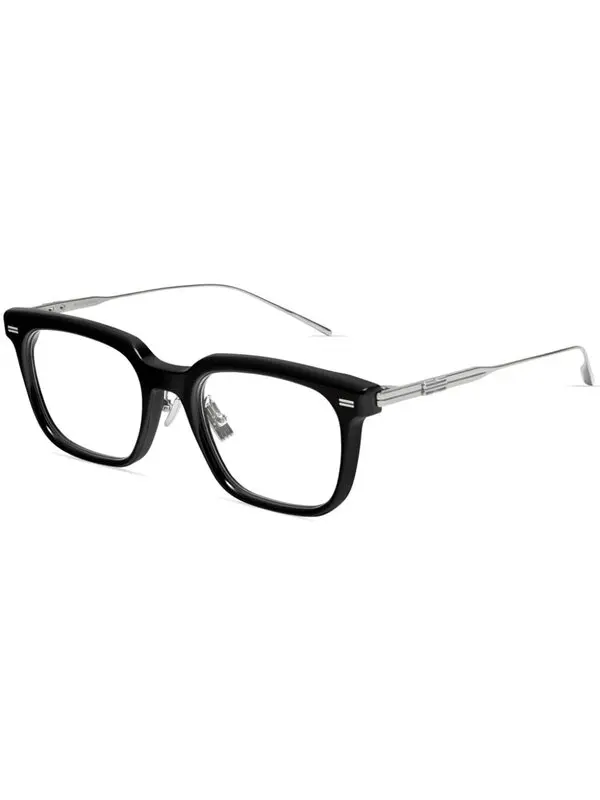 Gentle Monster Zin 01 Square-Frame Glasses - Black | Editorialist