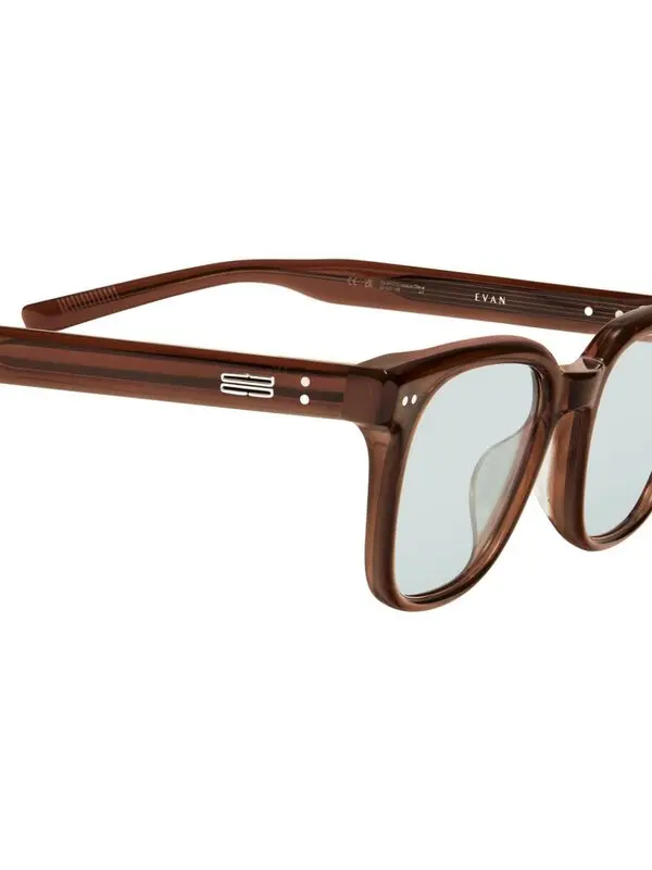 GENTLE MONSTER Evan Brc13 Square-frame Glasses - Brown