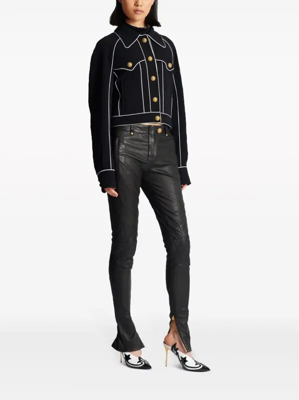 Balmain Western Crepe Jacket