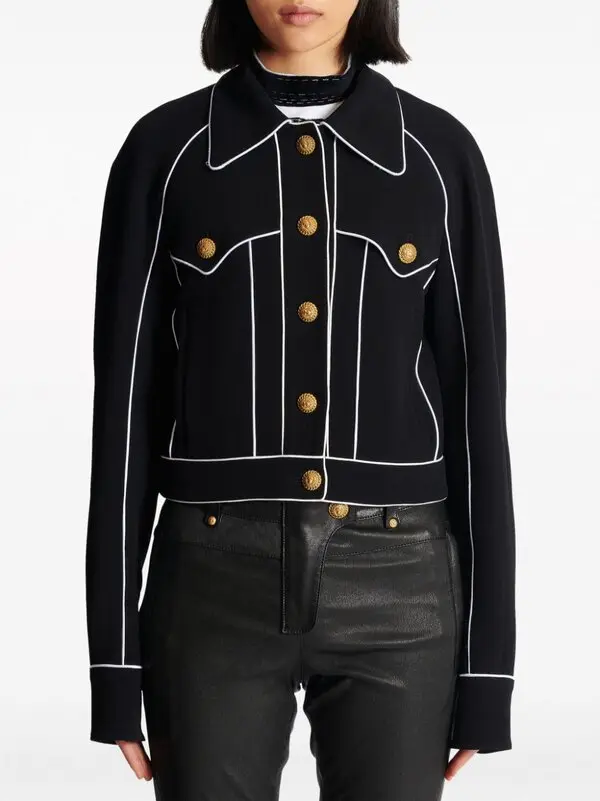 Balmain Western Crepe Jacket