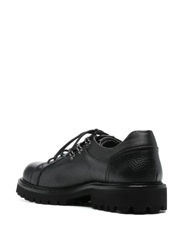 Casadei Carvo Lace-up Leather Sneakers