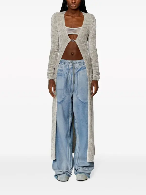 DIESEL® M-carol Logo-plaque Cardigan