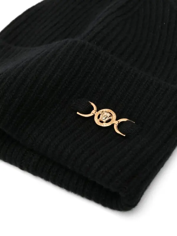 Versace Medusa '95 Ribbed Beanie