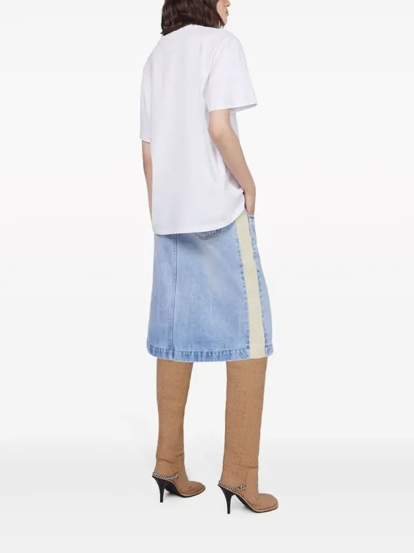 Stella McCartney Iconics Logo-print T-shirt - Neutrals