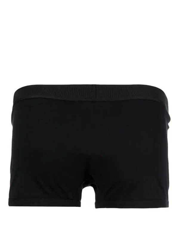 Versace 90s Logo-waistband Cotton Boxer Briefs