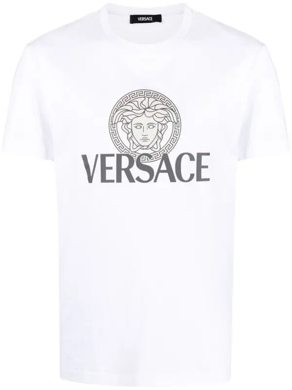 Versace Medusa Logo-print T-shirt - White