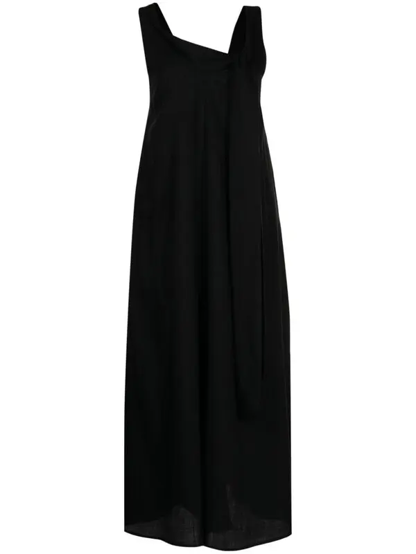 FORME D'EXPRESSION Square-neck Jumpsuit - Black