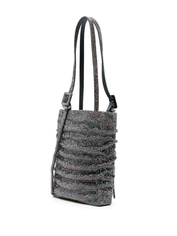 Benedetta Bruzziches Lollo La Grande Shoulder Bag - Grey