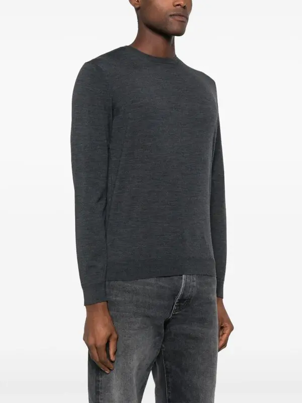 DELL'OGLIO Crew-neck Merino-wool Jumper