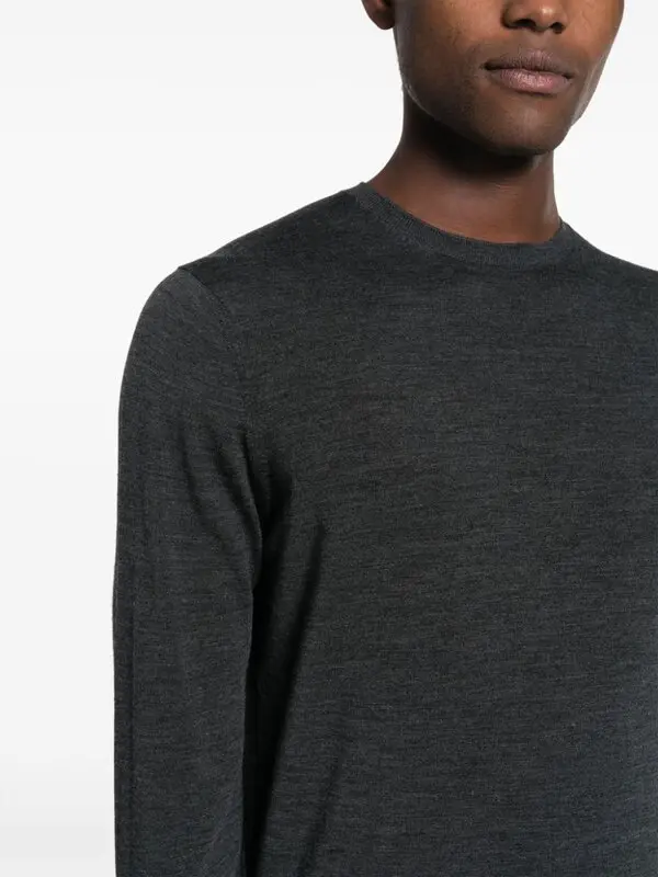 DELL'OGLIO Crew-neck Merino-wool Jumper