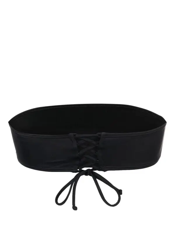 DIESEL® Bfb-bryna Logo-print Bikini Top - Black