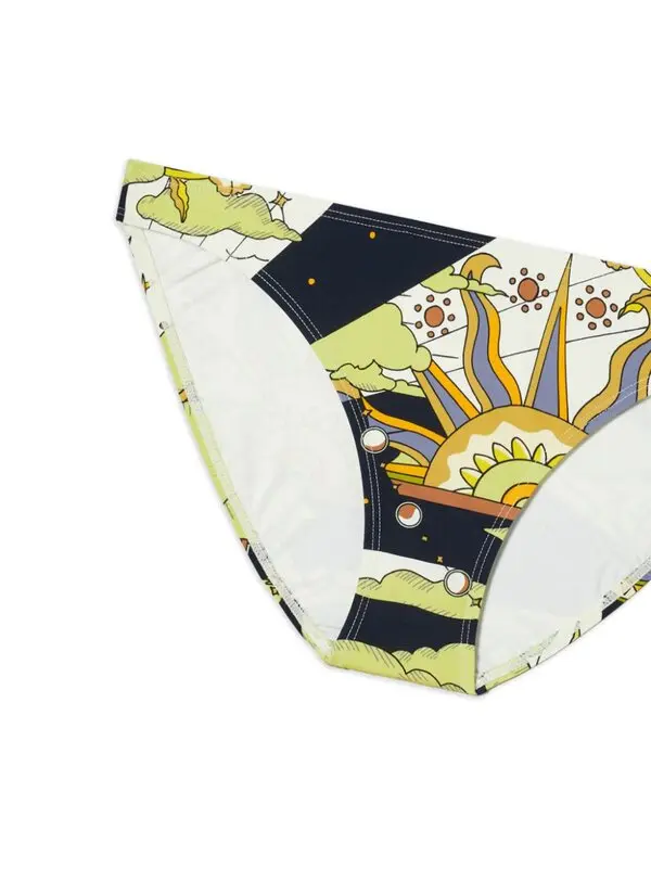 Tory Burch Graphic-print Bikini Bottom