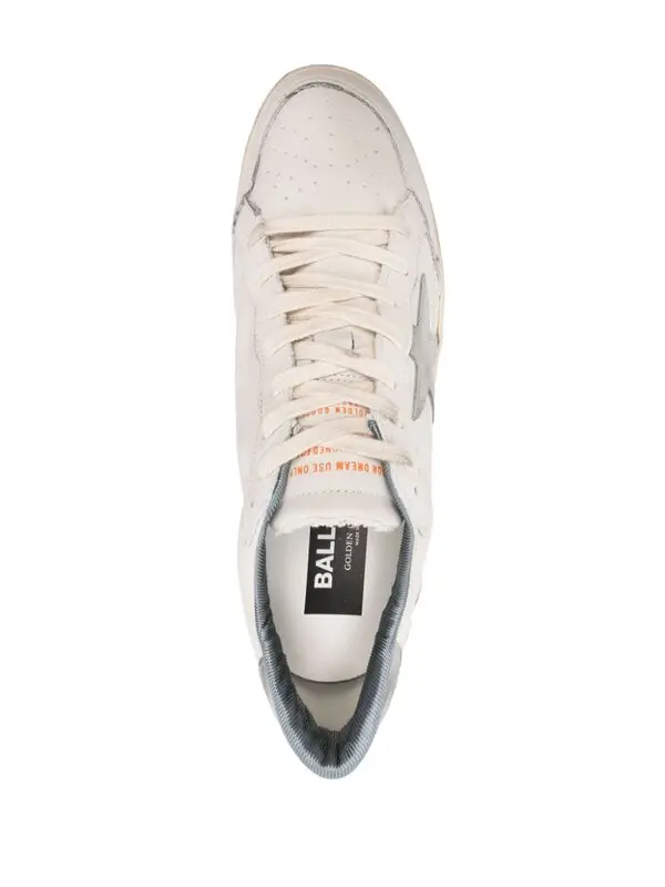 GOLDEN GOOSE Ball Star Leather Sneakers - Neutrals