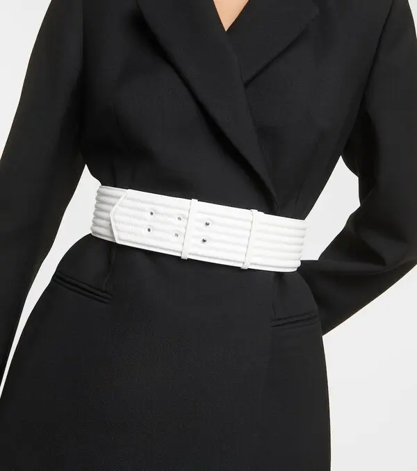 Alaïa Padded Leather Belt