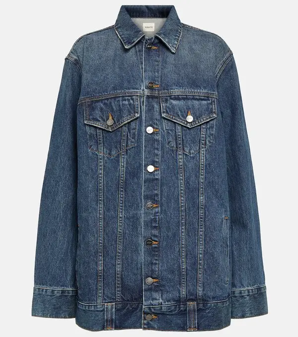 Khaite Ross Denim Trucker Jacket