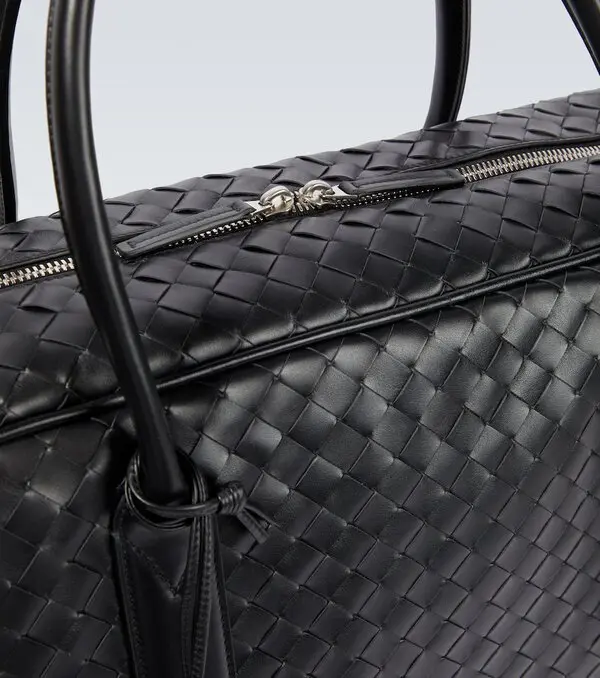 Bottega Veneta Getaway Intrecciato Duffle Bag