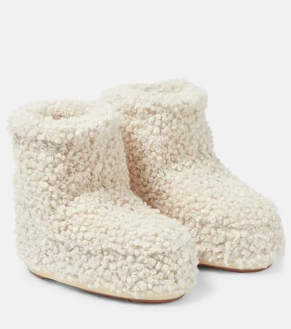 Moon Boot Icon Low Faux Shearling Snow Boots