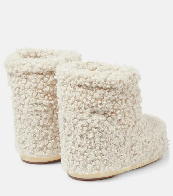Moon Boot Icon Low Faux Shearling Snow Boots