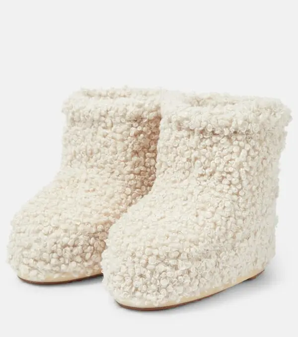 Moon Boot Icon Low Faux Shearling Snow Boots