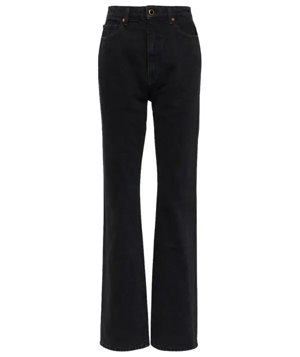 Khaite Danielle High-rise Straight Jeans