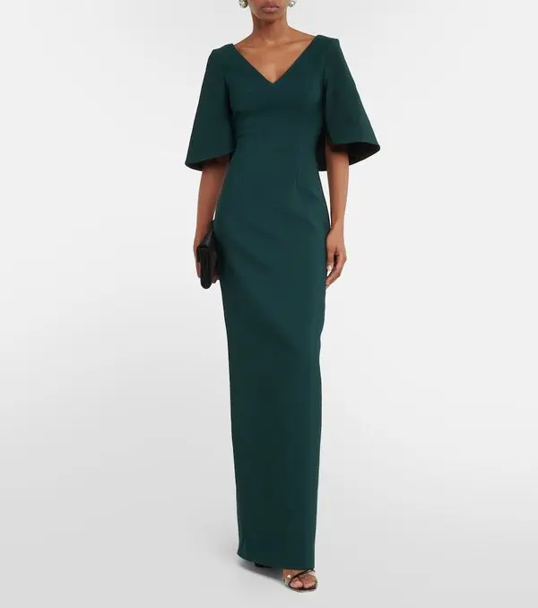 Buy EMILIA WICKSTEAD Dareen Gown - Green At 40% Off | Editorialist