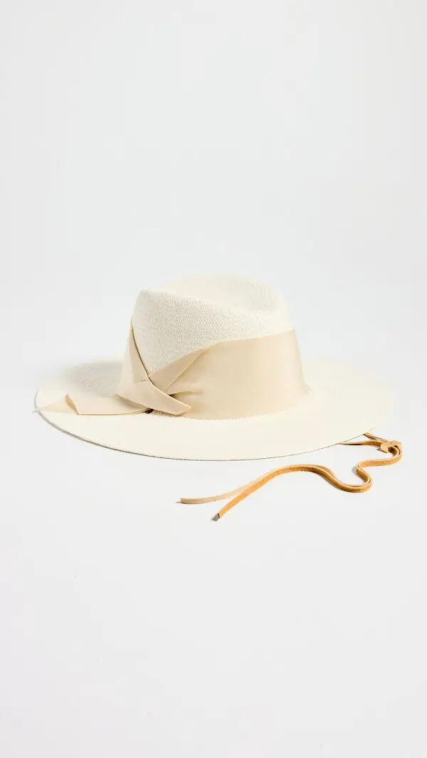 Freya Field Gardenia Straw Hat - Bone