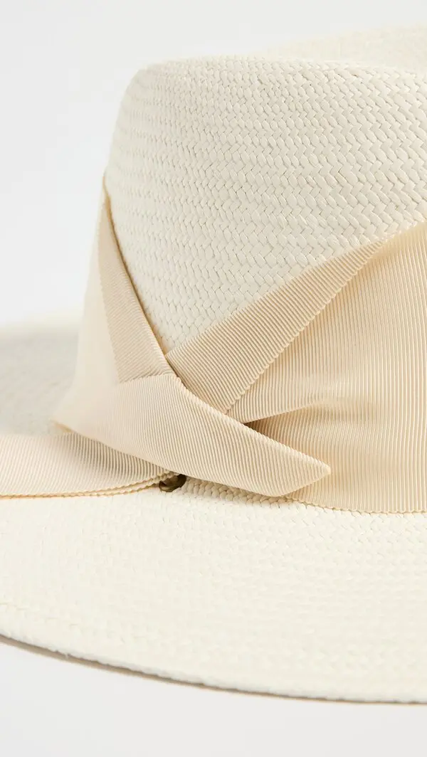 Freya Field Gardenia Straw Hat - Bone