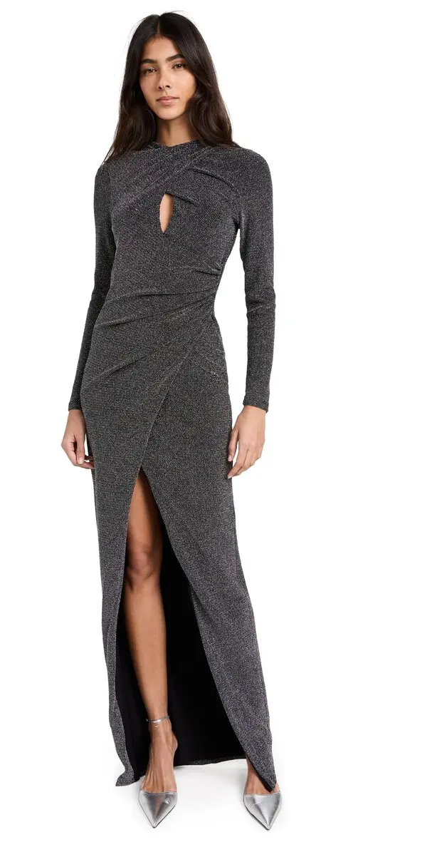 Black Halo Cece Gown In Stardust - 80% Off | Editorialist