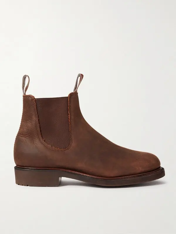 R.M.WILLIAMS Gardener Leather Chelsea Boots - Brown