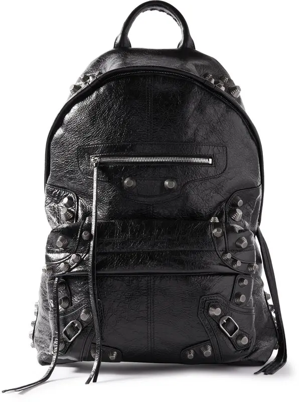 Balenciaga Le Cagole Studded Backpack