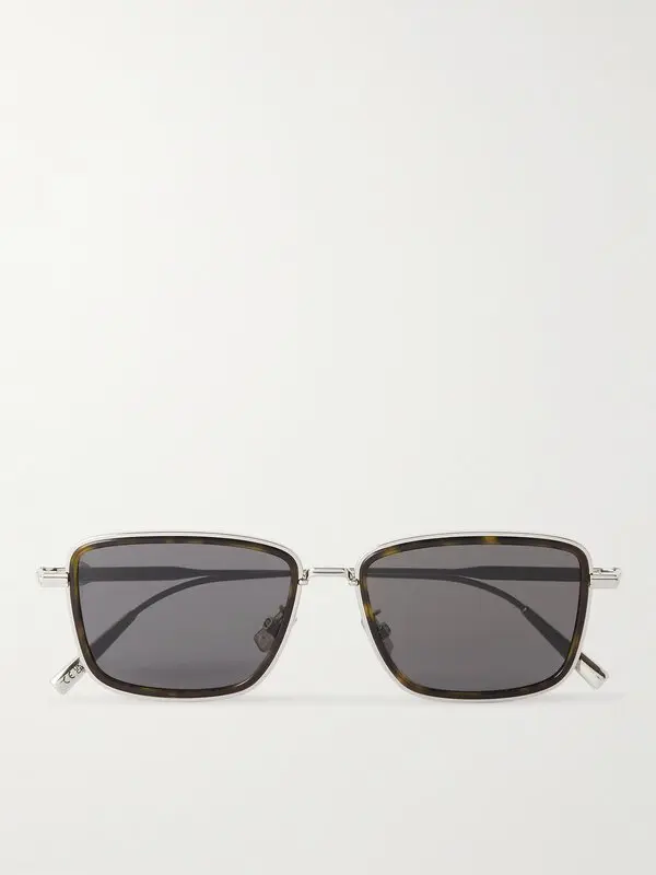 Dior Diorblacksuit S9u D-frame Sunglasses - Silver