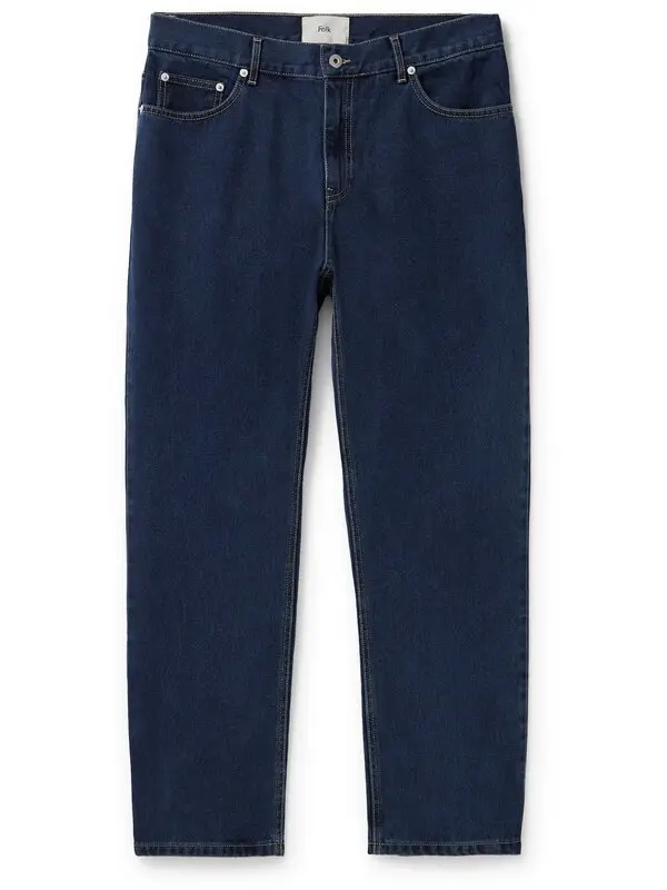 Folk Straight-leg Organic Jeans
