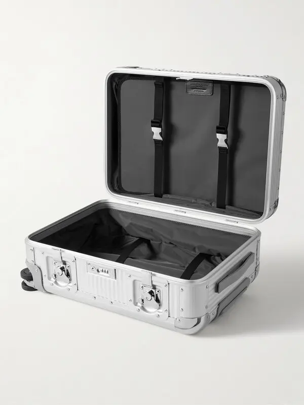 FPM MILANO Bank Spinner 55cm Aluminium Suitcase - Silver