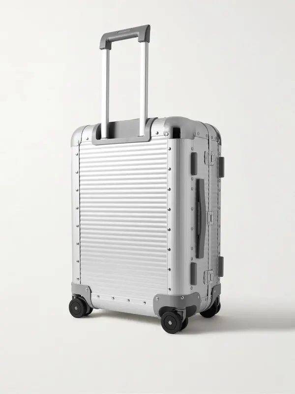 FPM MILANO Bank Spinner 55cm Aluminium Suitcase - Silver