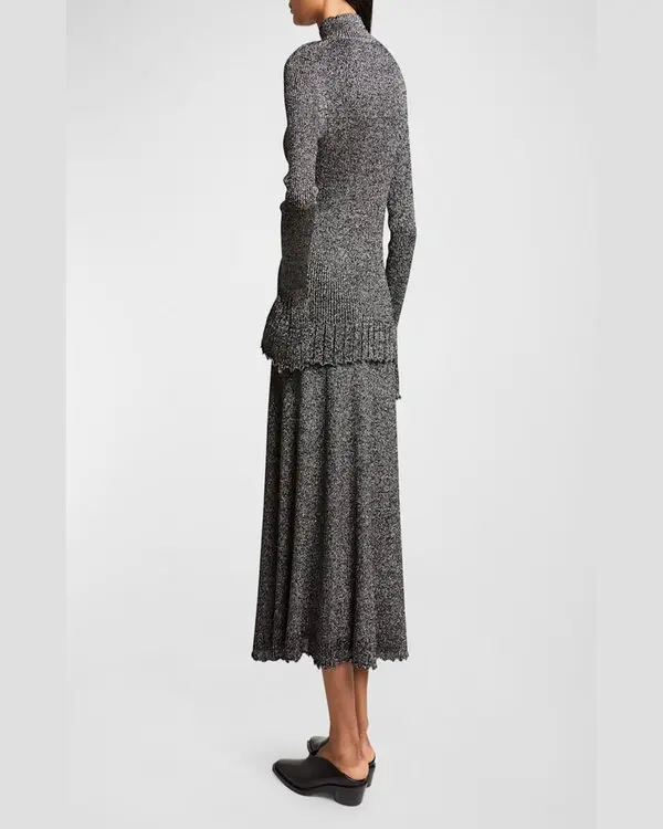 Proenza Schouler White Label Avery Sparkly Knit Top