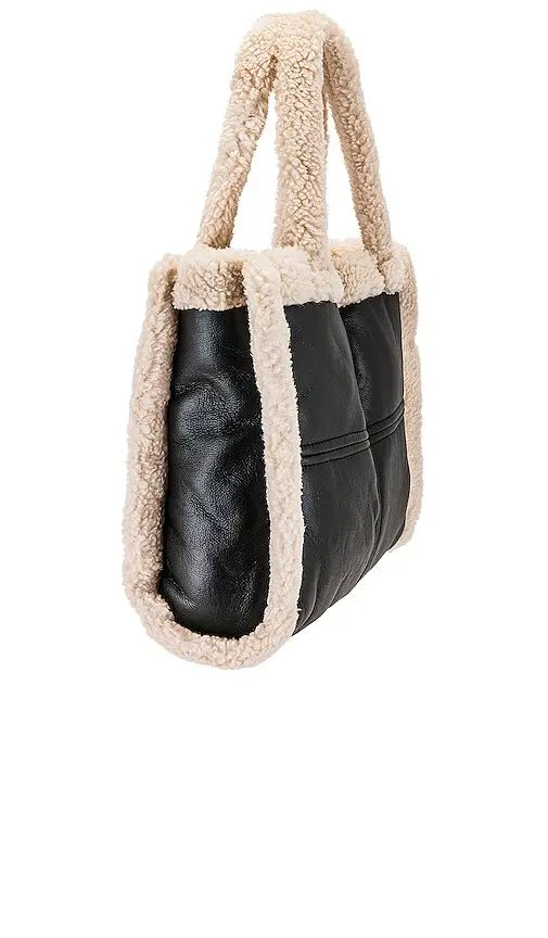 LAMARQUE Zoey Tote - Black & Ivory