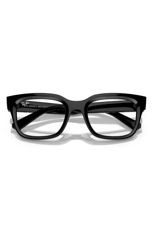 Ray-ban Chad Rectangular Eyeglasses - Black