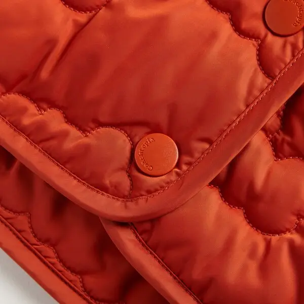 COACHTOPIA Loop Quilted Cloud Skirt - Deep Orange