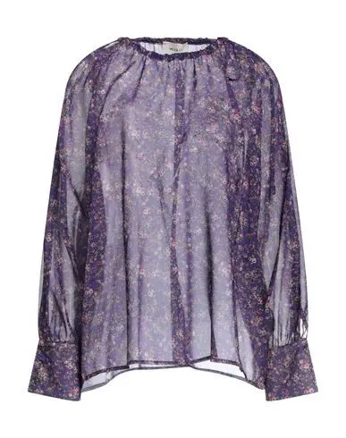 VICOLO Floral Print Crepe Top