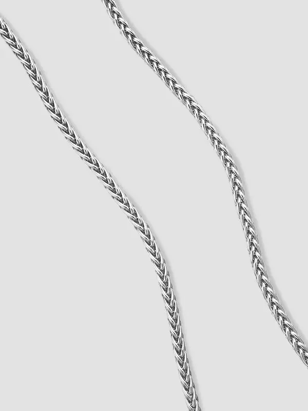 David Yurman Wheat Chain Necklace In Sterling