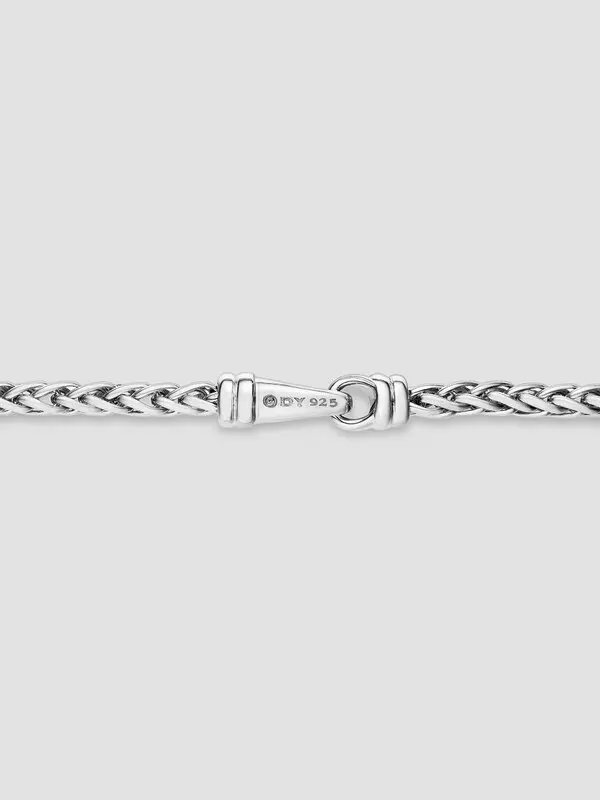 David Yurman Wheat Chain Necklace In Sterling