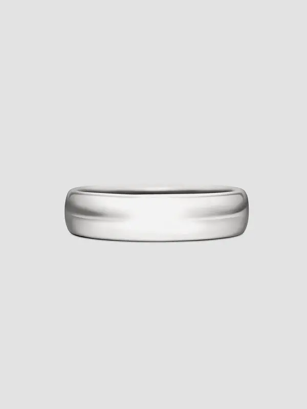 David Yurman Dy Classic Band Ring In Platinum, 6mm