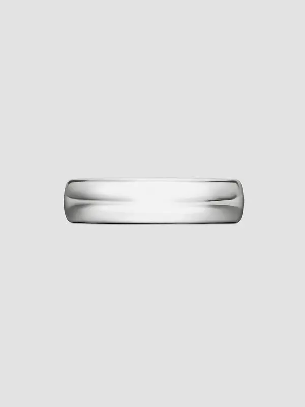 David Yurman Dy Classic Band Ring In Platinum, 6mm