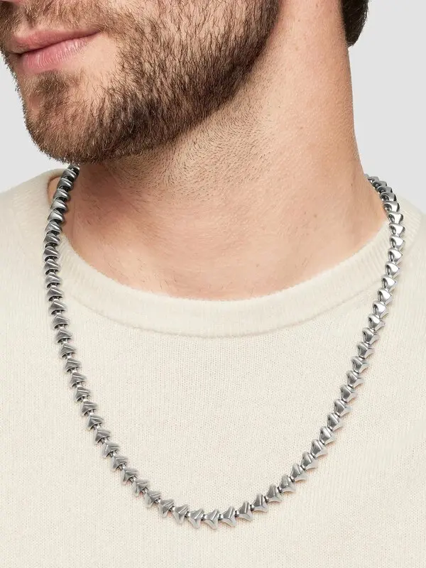David Yurman Armory Necklace In Sterling